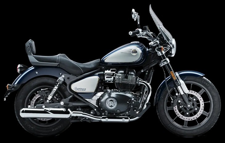Royal Enfield Super Meteor 650 Celestial | Brisan Motorcycles Newcastle